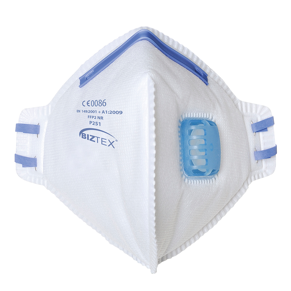 FFP2 Valved Flat-Folded Disposable Respirator (Box of 20) - Cressco ...