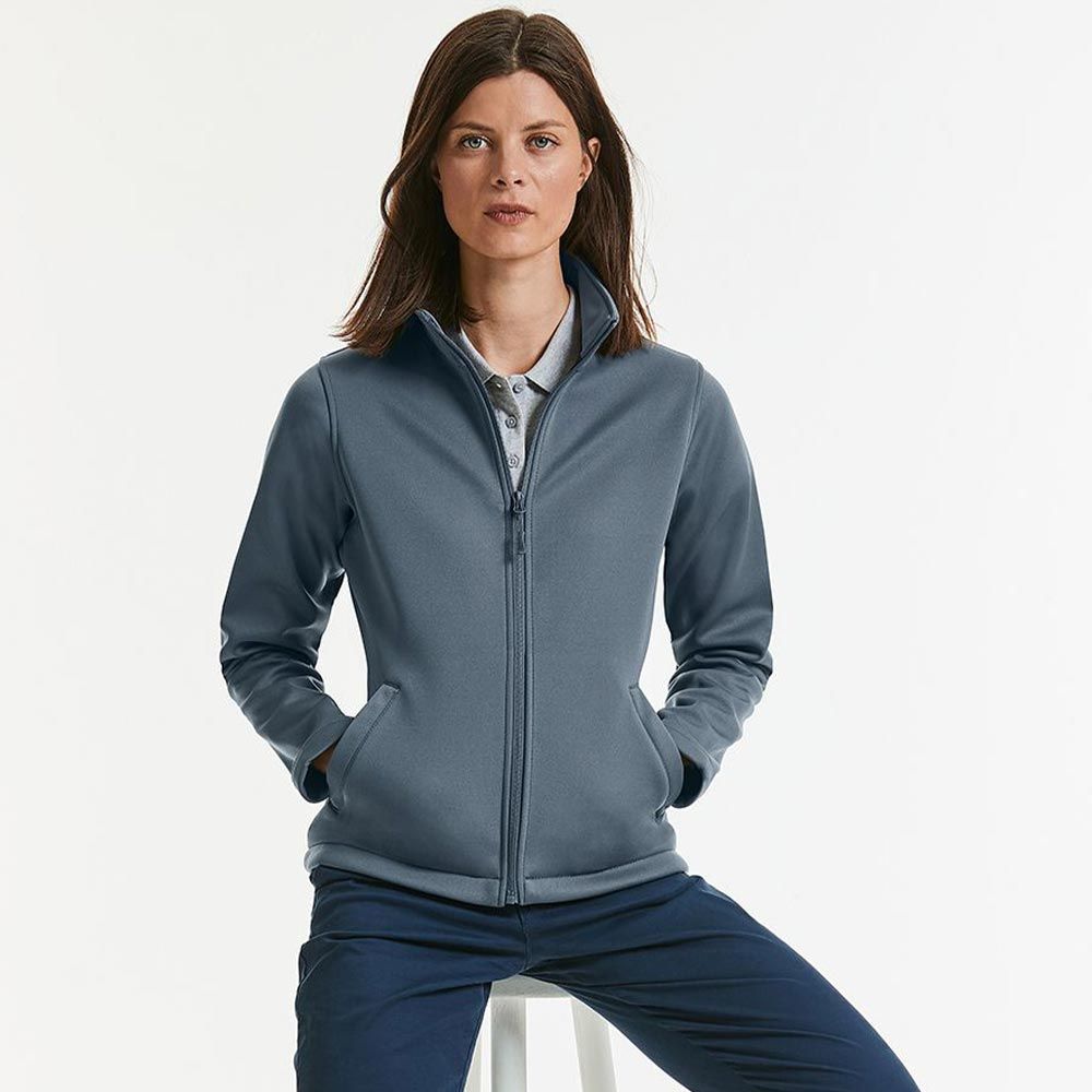 Ladies Smart Soft Shell Jacket - Cressco Branded Workwear