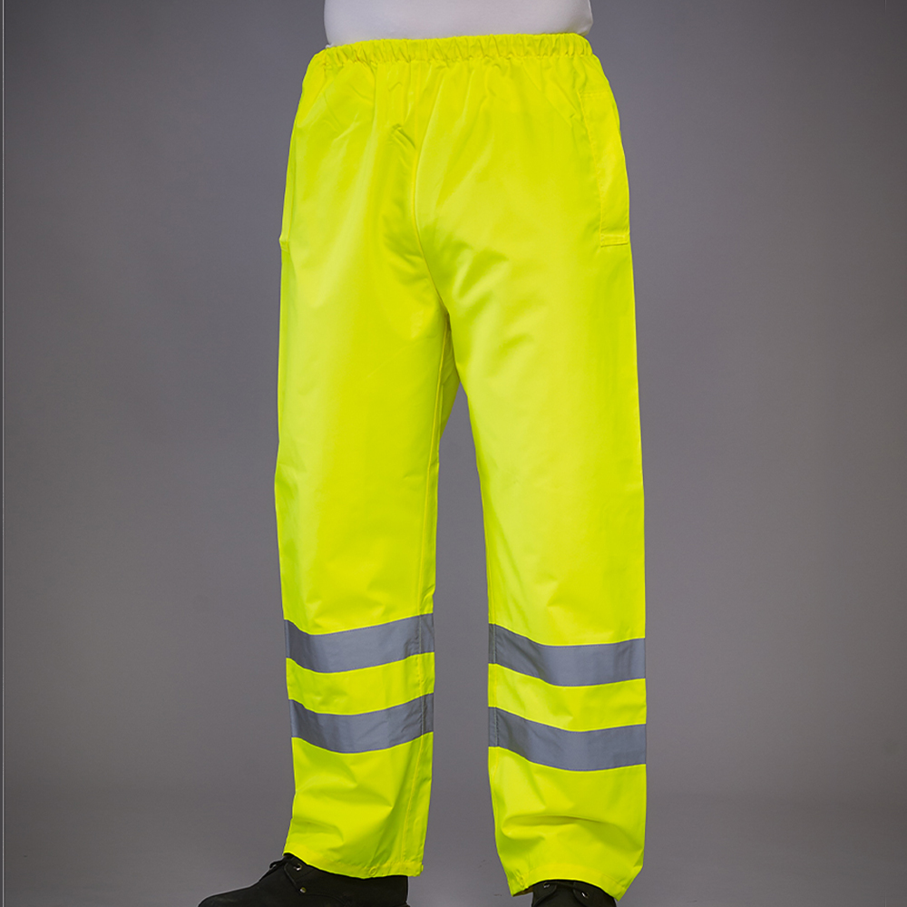 Hi-Vis Waterproof Overtrousers - Cressco Branded Workwear