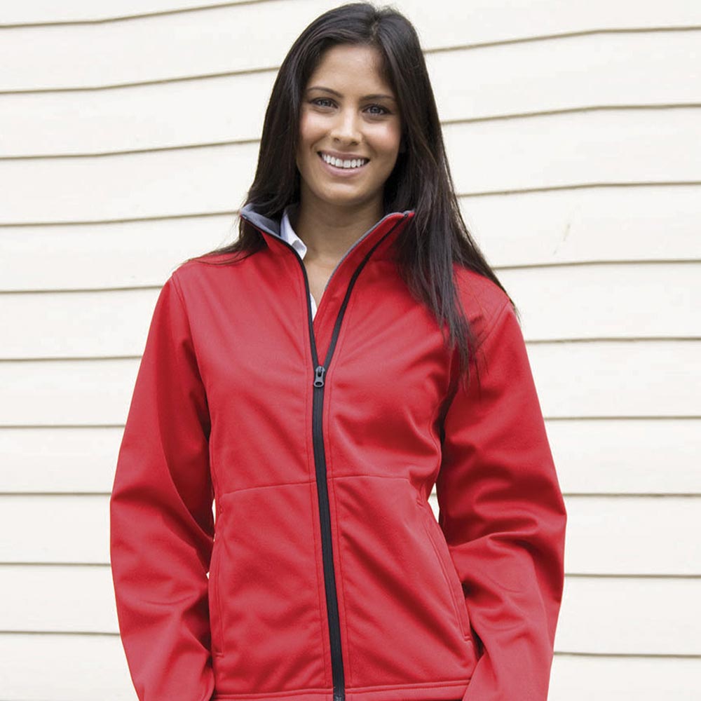 Core Ladies Soft Shell Jacket - Cressco Branded Workwear