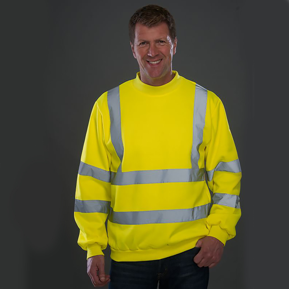 Hi Vis Jumper - Cressco Branded Workwear