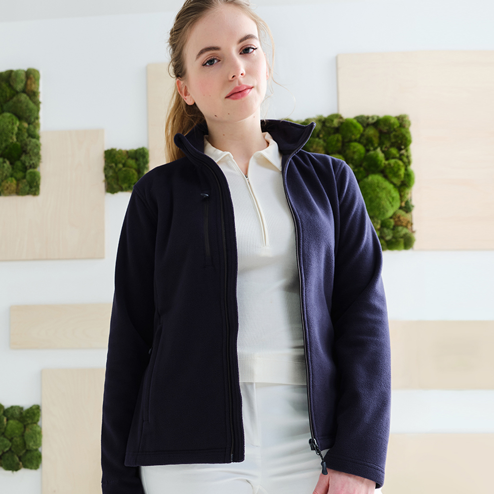 Honestly Made Ladies Recycled Fleece Jacket - Cressco Branded Workwear