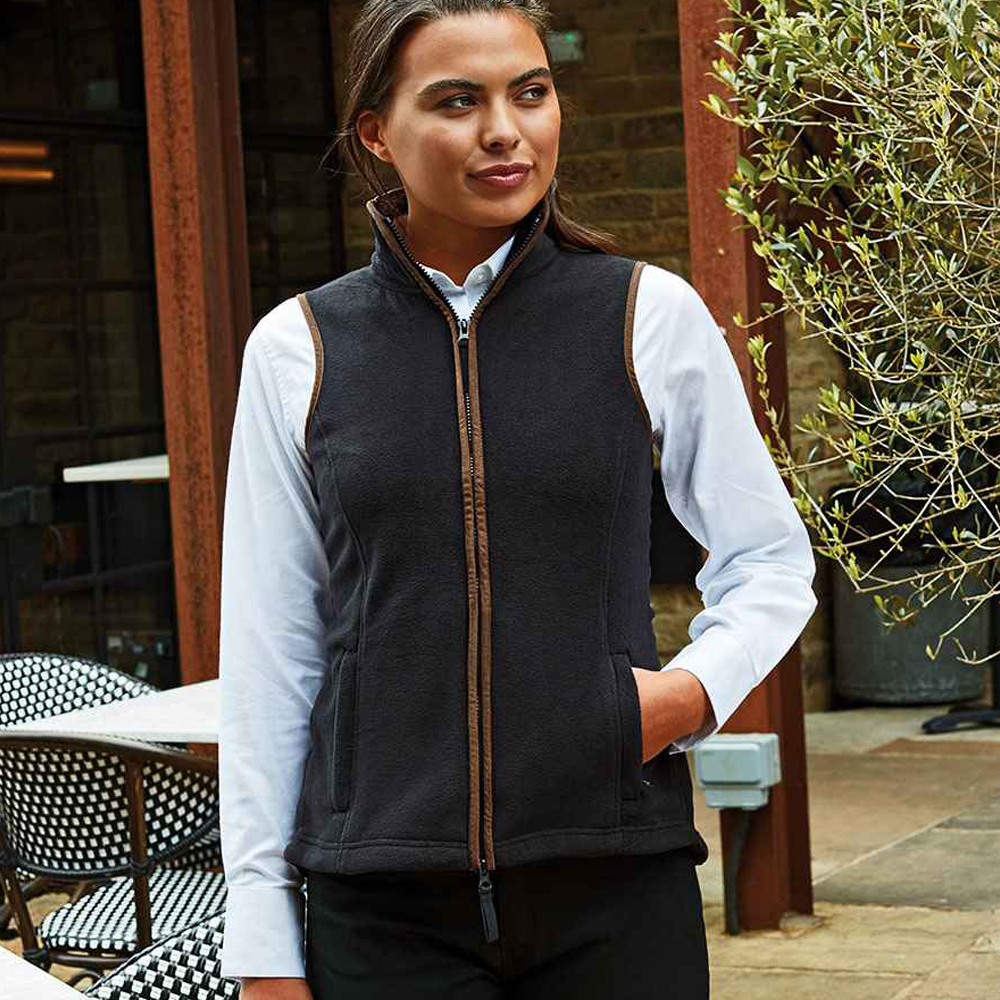 Premier Ladies Artisan Fleece Gilet - Cressco Branded Workwear