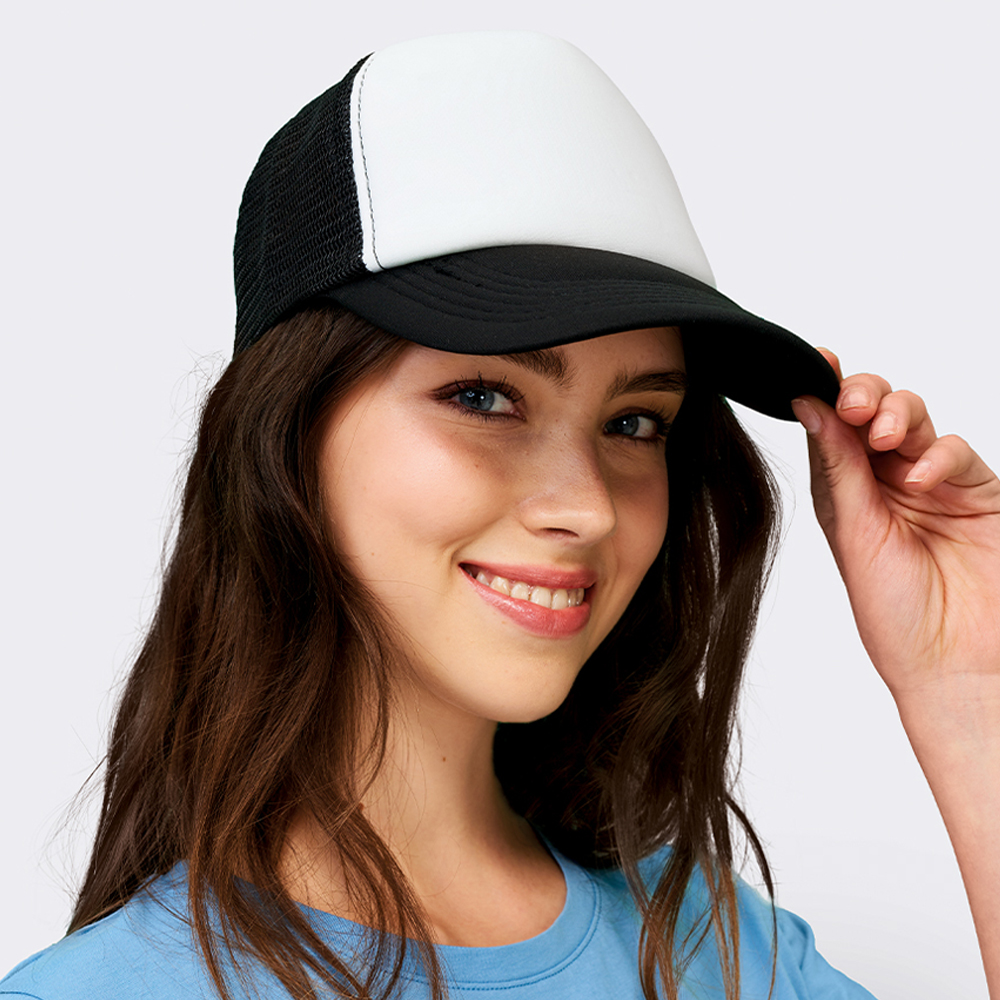 Bubble Contrast Cap - Cressco Branded Workwear