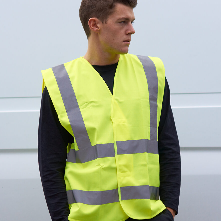 Hi Vis Band and Brace Vest - Cressco Branded Workwear